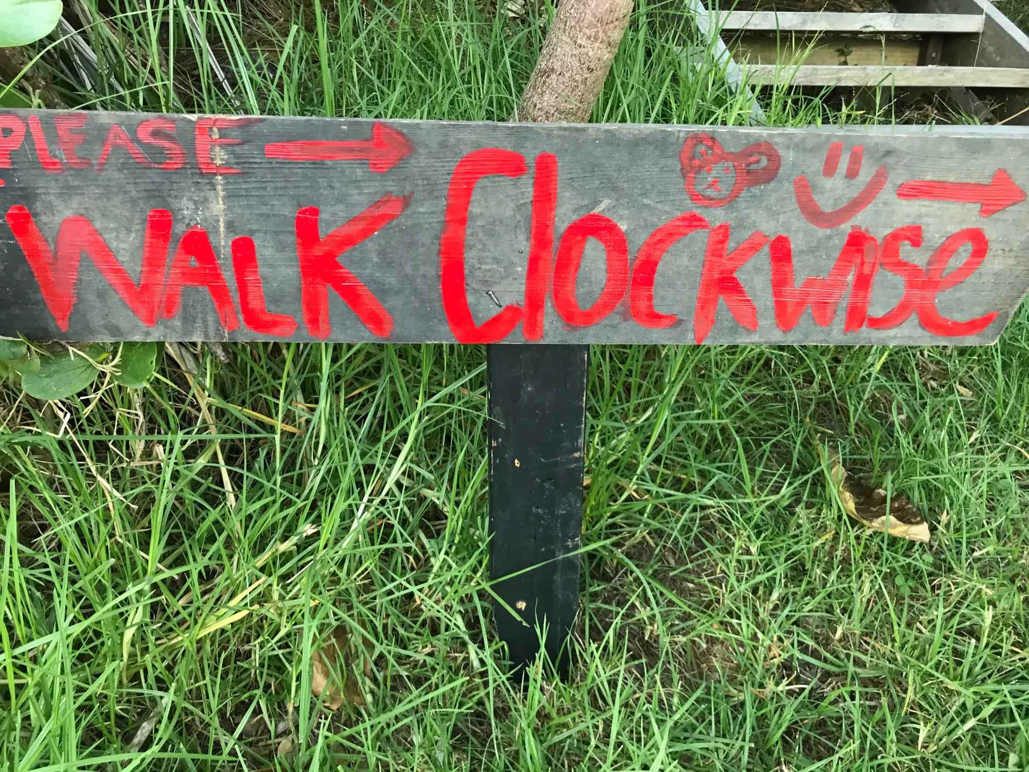 Please Walk Clockwise - Part 1
