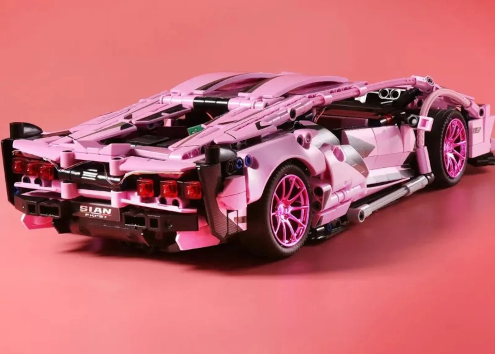 BrixBros-store.com - Pink Lamborghini Sian - Assembly video