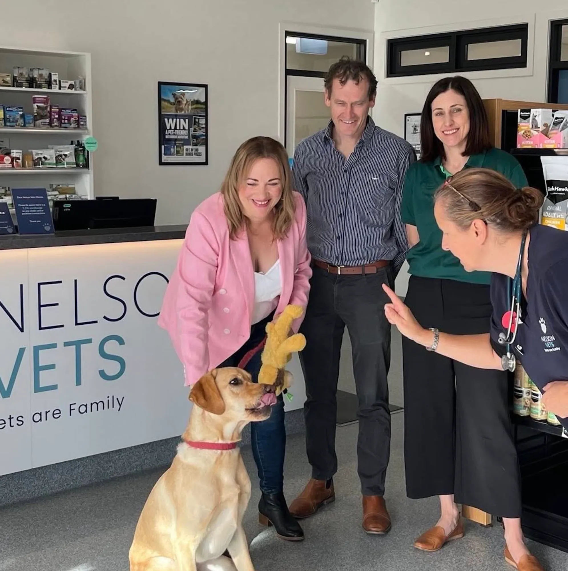 MP Rachel Boyack visits Nelson Vets