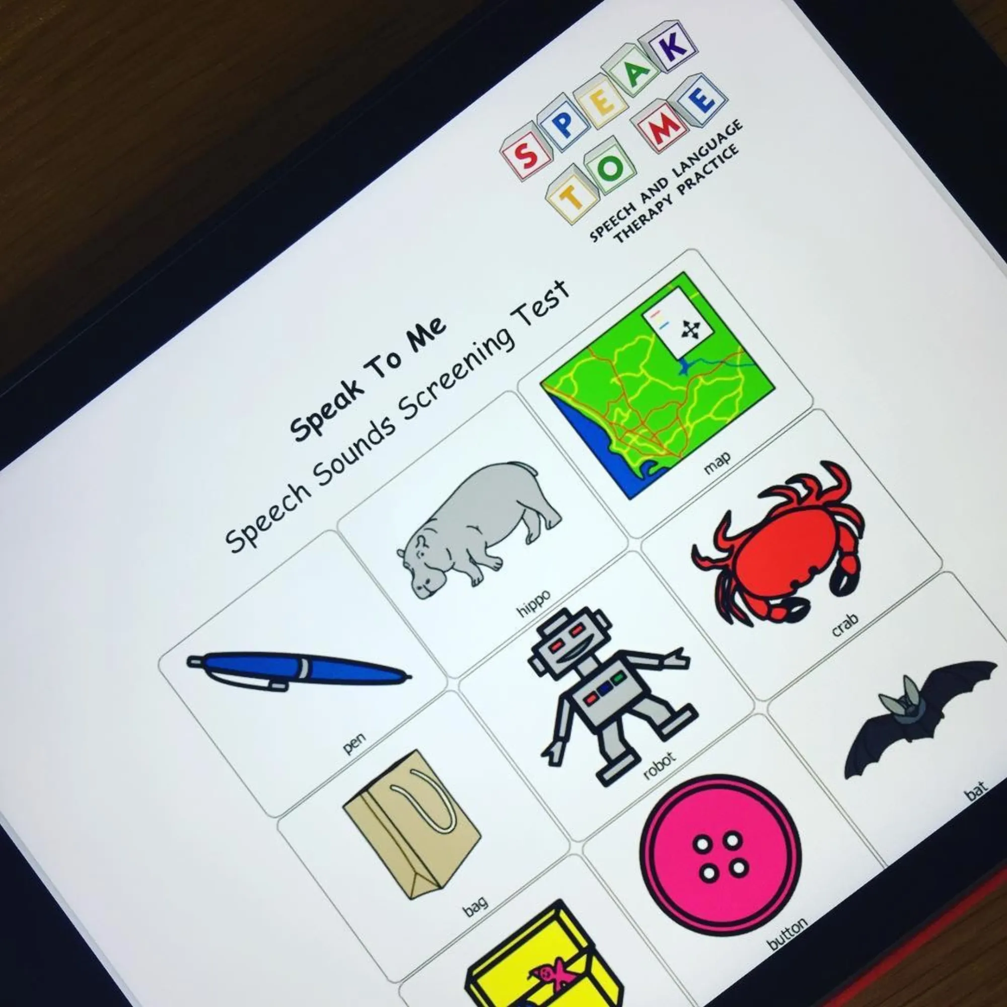 Speak To Me Speech Sound Screen